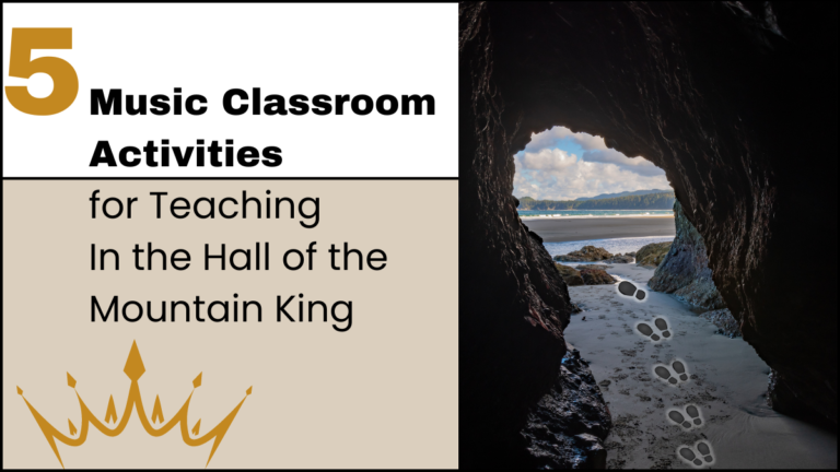 5 fun music classroom activities for teaching In the Hall of the ...