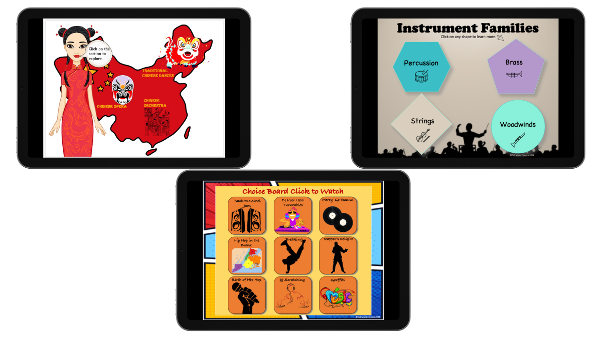 See How to use Music Choice Board: Igniting Independent Learning – CLS ...